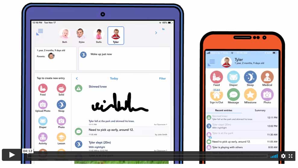 Daily Connect, manage your preschool or child care and easily ...
